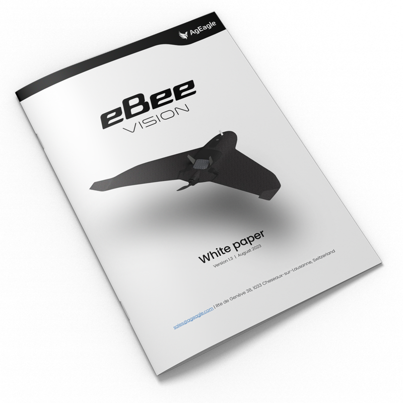 eBee VISION Intelligence, Surveillance, and Reconnaissance (ISR) Drone