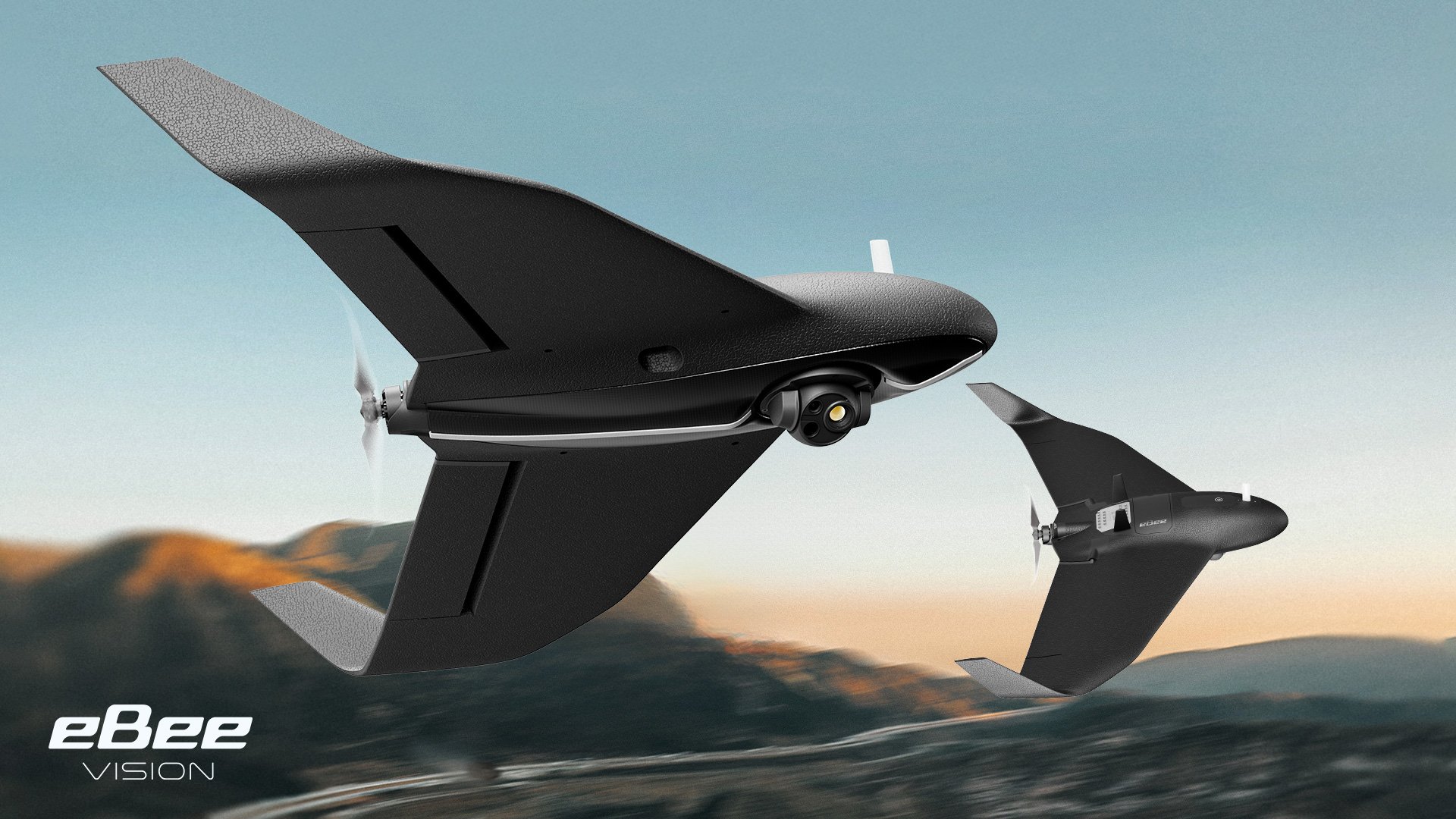 eBee VISION Intelligence, Surveillance, and Reconnaissance (ISR) Drone